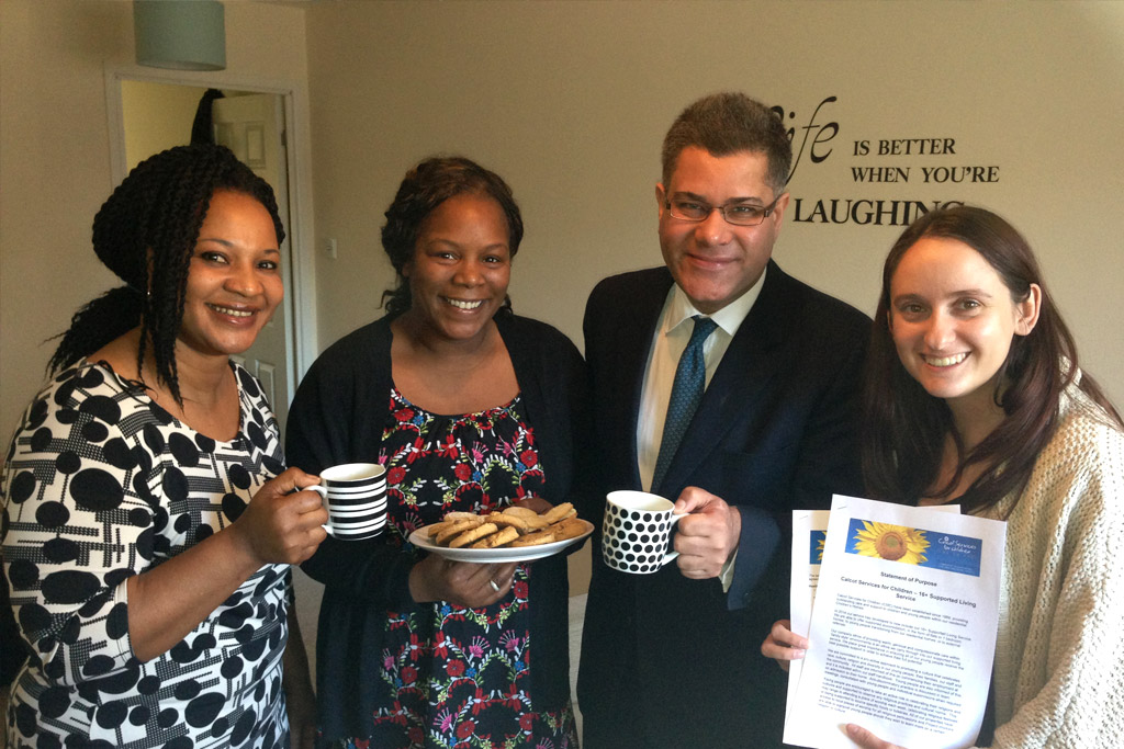 Sharma praises local organisation for work to help children in care ...